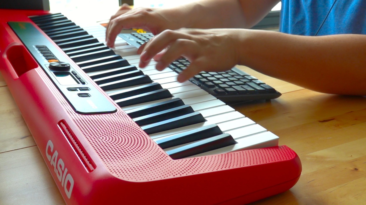 Learn to Play the Keyboard with Easy Auto-Accompaniment Rhythms
